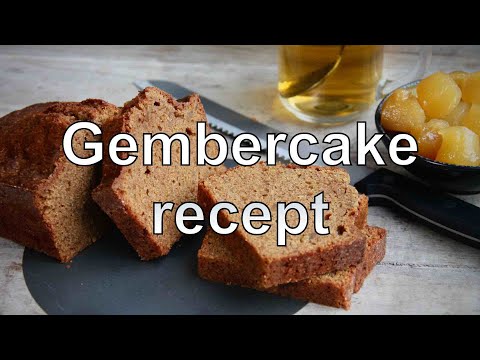Gembercake recept. Makkelijk te maken en super lekker | Eetman