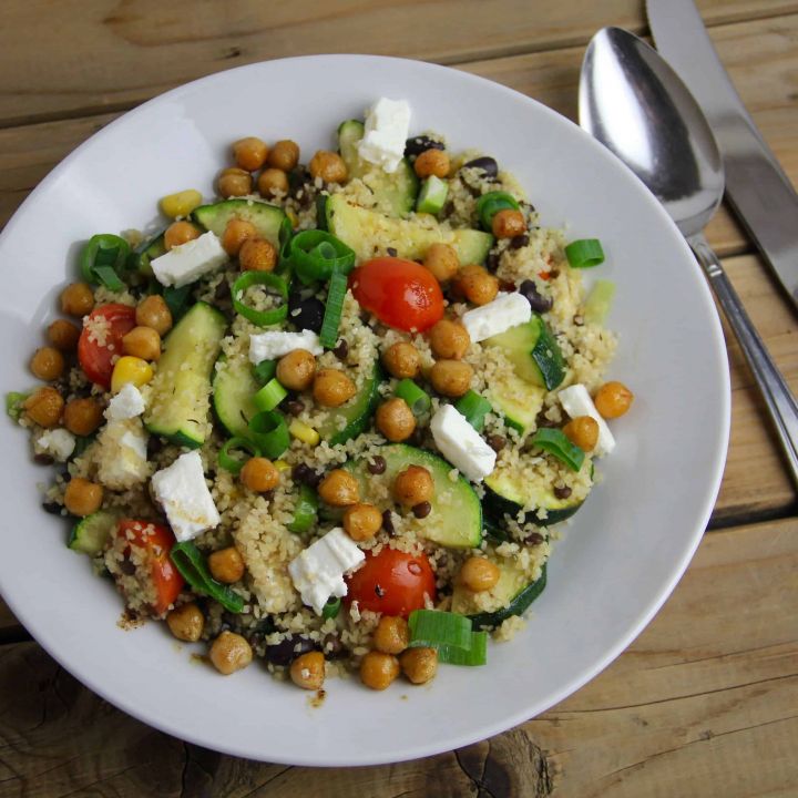 Bulgur met groenten en bonen recept. Lekker en gezond | Eetman